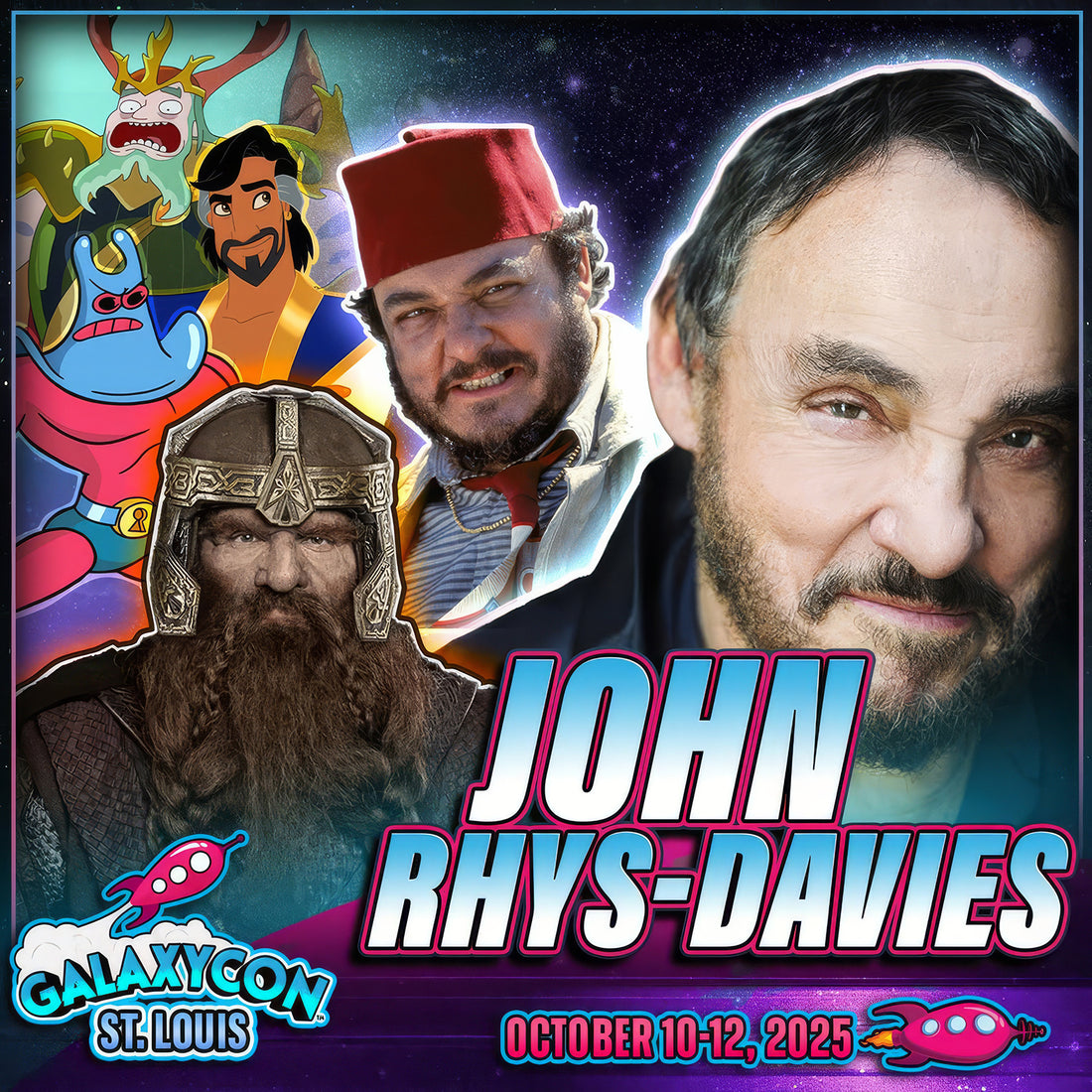 JOHN RHYS-DAVIES AUTOGRAPH PRE-ORDER – Fénix Autographs