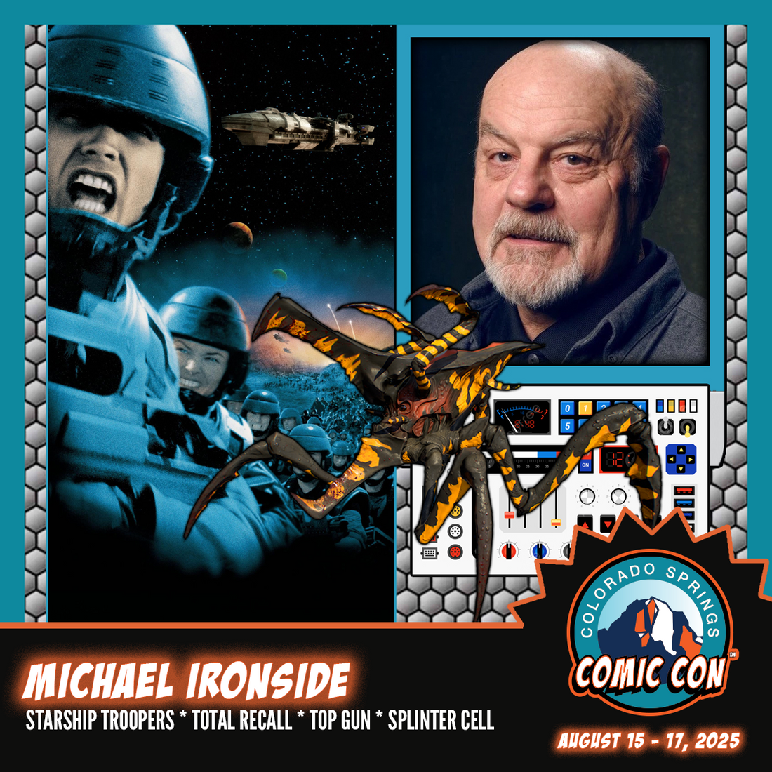 MICHAEL IRONSIDE AUTOGRAPH PRE-ORDER – Fénix Autographs