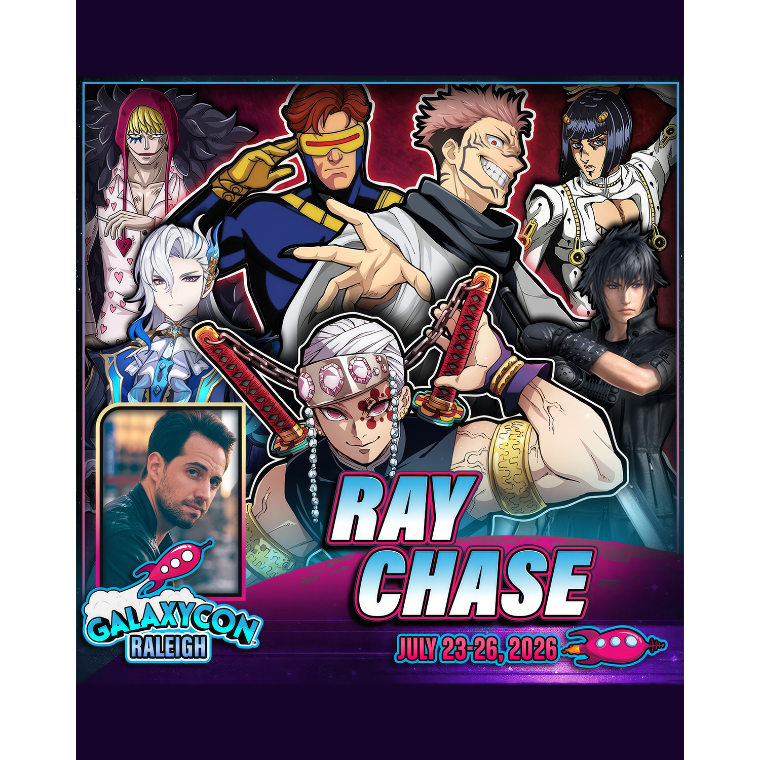 RAY CHASE AUTOGRAPH PRE-ORDER – Fénix Autographs