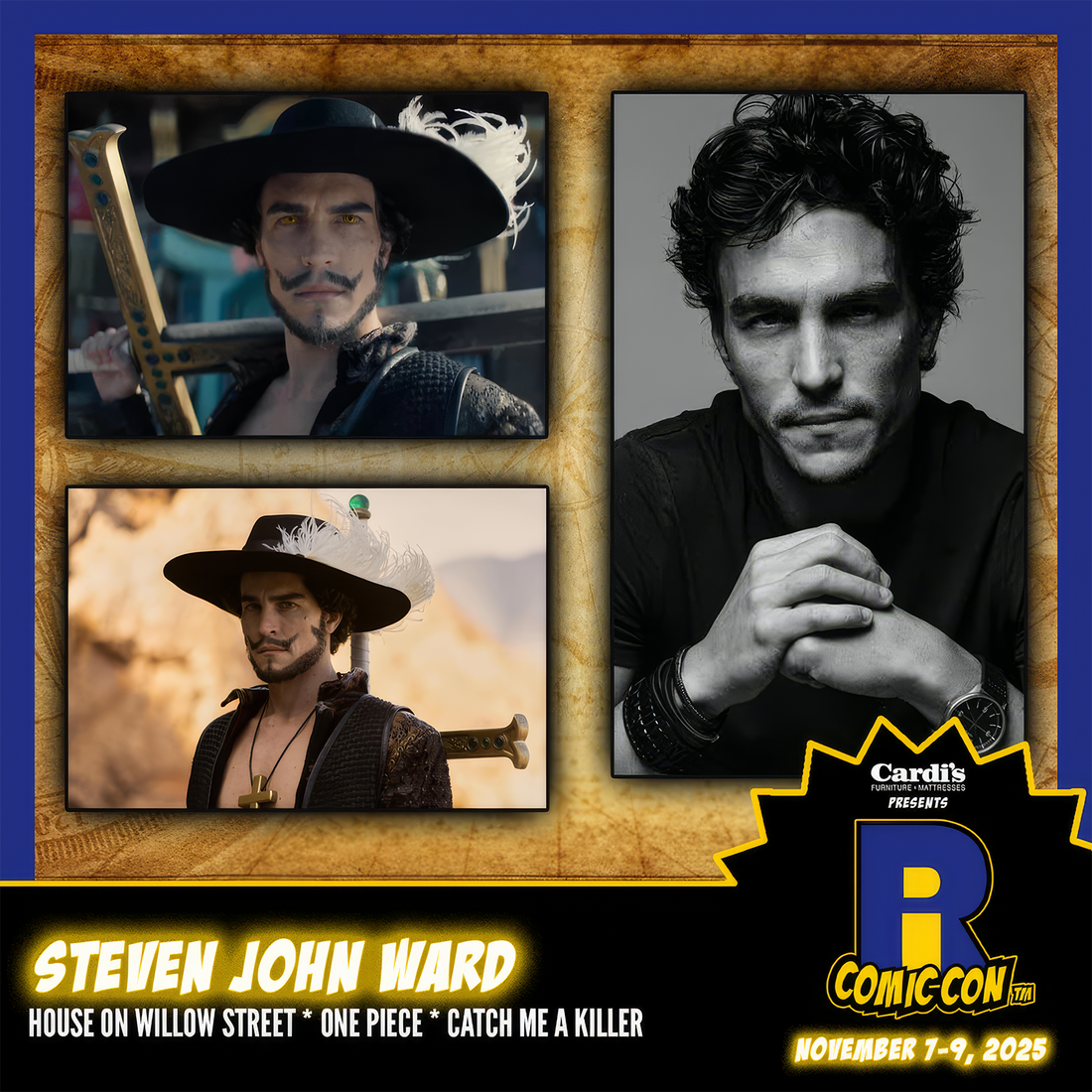 STEVEN JOHN WARD AUTOGRAPH PRE-ORDER – Fénix Autographs